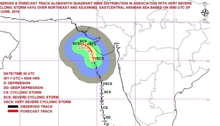 Cyclone Vayu Won’t Make Landfall In Gujarat; Changes Course