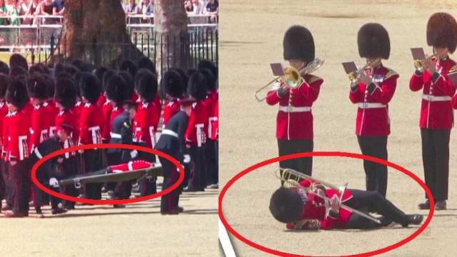 Guards faint in UK in front of Prince William due to scorching heat