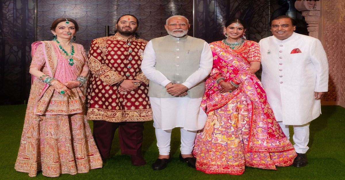 Anant-Radhika wedding: PM Modi blesses newly wed couple