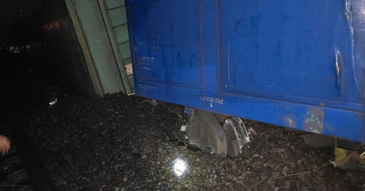 Goods train derailed in Bhubaneswar, 2 trains cancelled