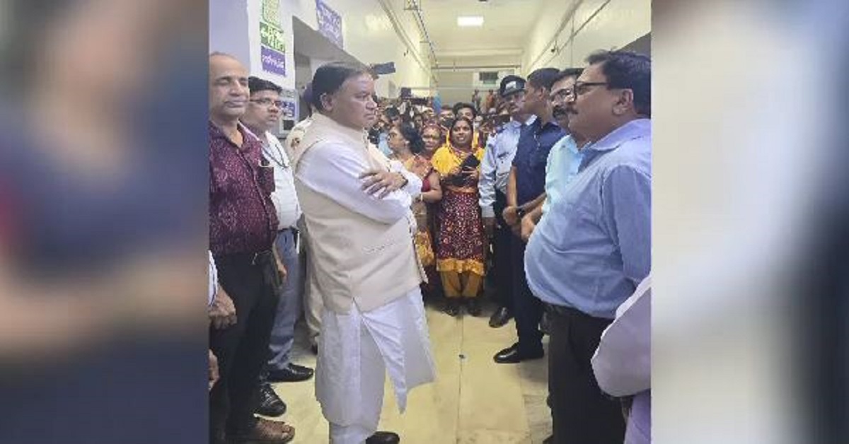 CM Majhi visits Capital hospital, interacts with people and patients