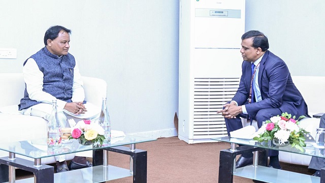 PBD 2025: Cognizant CEO Ravi Kumar meets Odisha CM Mohan Majhi