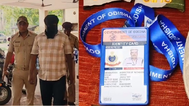 Fake Police Inspector arrested in Cuttack