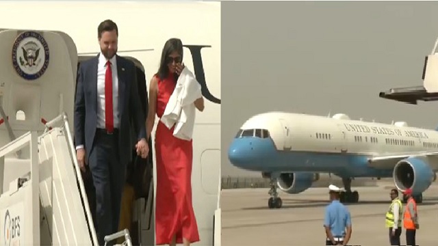 JD Vance Arrives in India for Official Visit