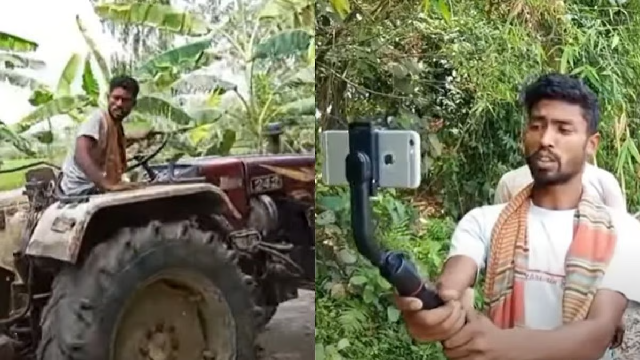 Bangladeshi tractor driver speaks fluent English, see details
