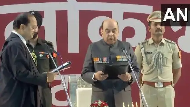 Syed Ata Hasnain takes oath as the Governor of Bihar