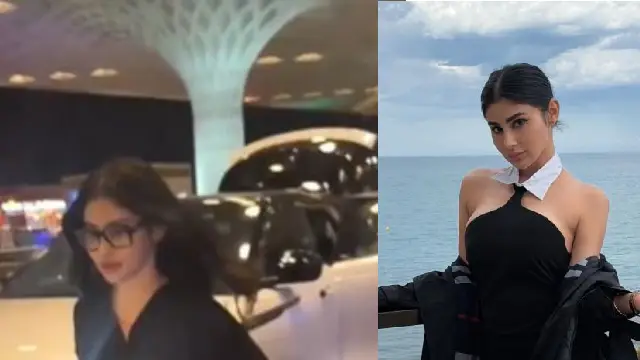 Mouni Roy Spotted At Mumbai airport days after divorce announcement ...