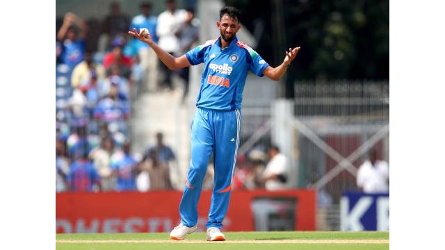 Krishna fifer skittles out Afghanistan for 218 in 3rd ODI against India