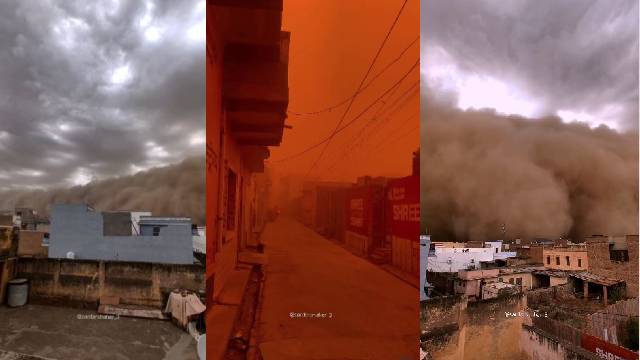Bikaner vanishes under monster sand storm