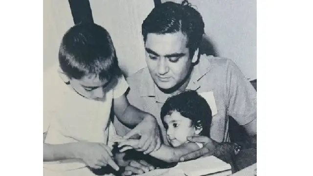 Sanjay Dutt shares throwback picture with father on Instagram