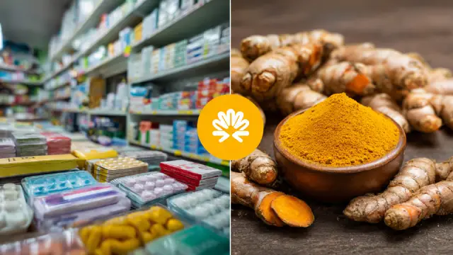 Can turmeric speed up wound healing compared to medicines?